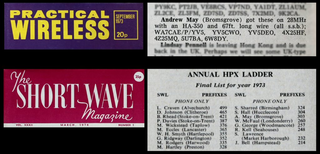 Shortwave Nostalgia – Dr Andrew May